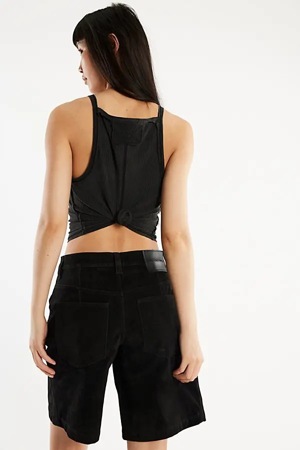 Free People We The Free Dylan Vegan Suede Long Shorts