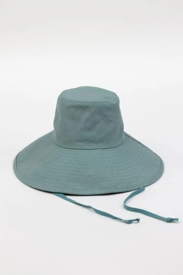 Velvet By Graham & Spencer Livvy Sun Hat - Denim