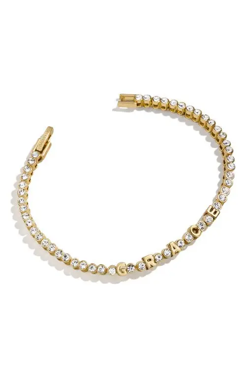 Baublebar Amalie Custom Tennis Bracelet - Clear