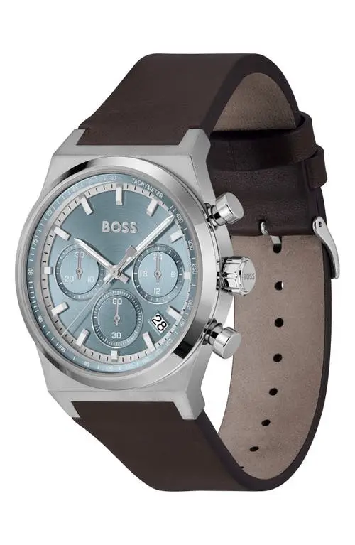 BOSS Candor Chronograph Strap Watch