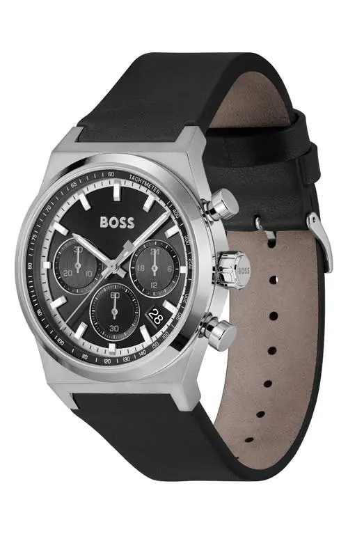 BOSS Candor Chronograph Strap Watch