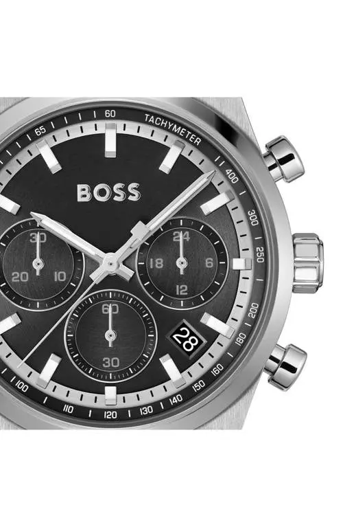 BOSS Candor Chronograph Strap Watch