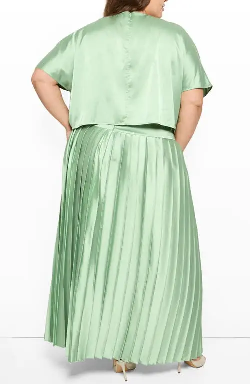 AS By DF As B Y Df Pleated Maxi Skirt