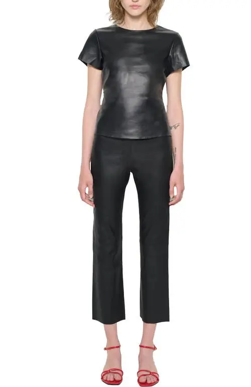 AS By DF As B Y Df Miller Baby Tee - Black