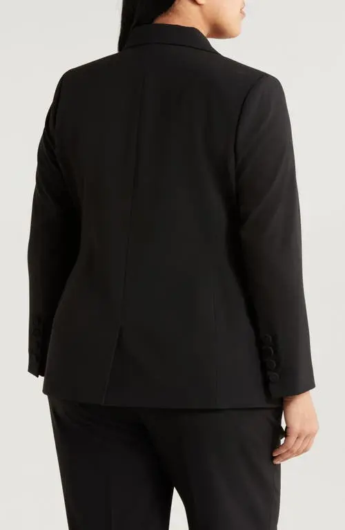 TAHARI ASL One-button Blazer - Black