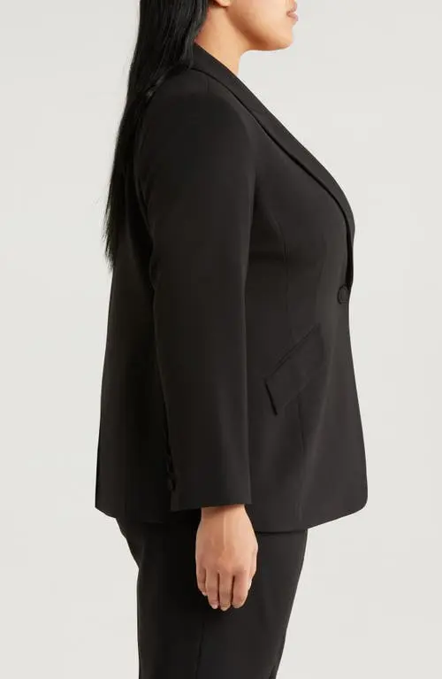TAHARI ASL One-button Blazer - Black
