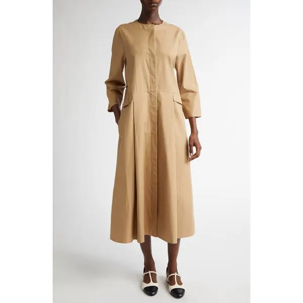 Max Mara Nora Cotton Twill Dress