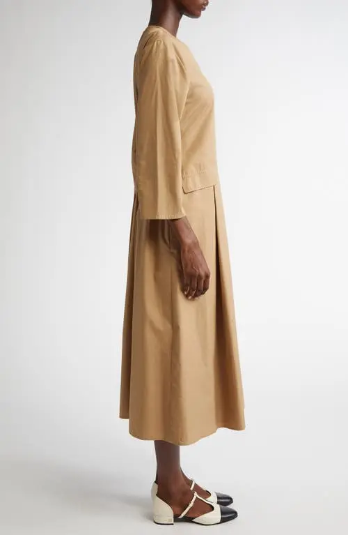Max Mara Nora Cotton Twill Dress