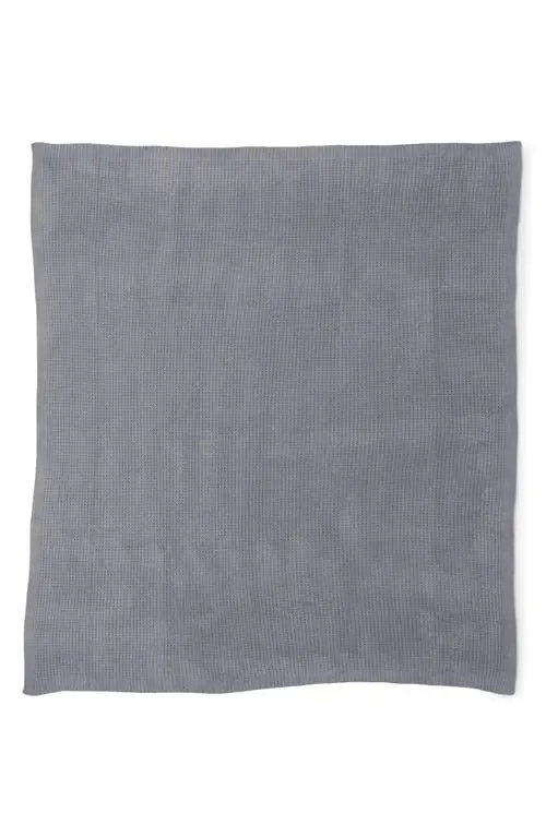 Barefoot Dreams Cozychic® Waffle Knit Bed Blanket - Dove Gray
