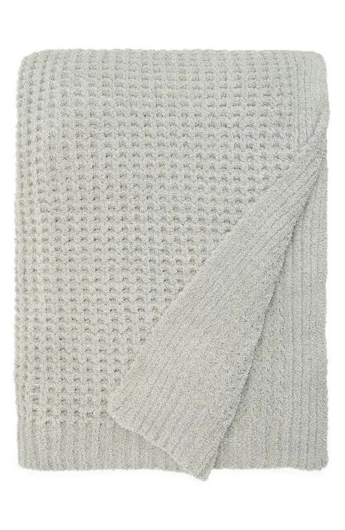 Barefoot Dreams Cozychic® Waffle Knit Bed Blanket - Wave