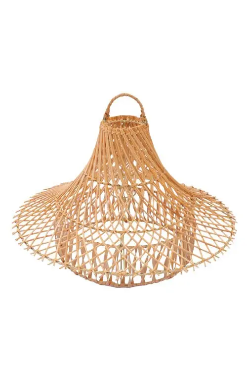THE ARTISAN & COMPANY Caping Rattan Pendant Ceiling Light