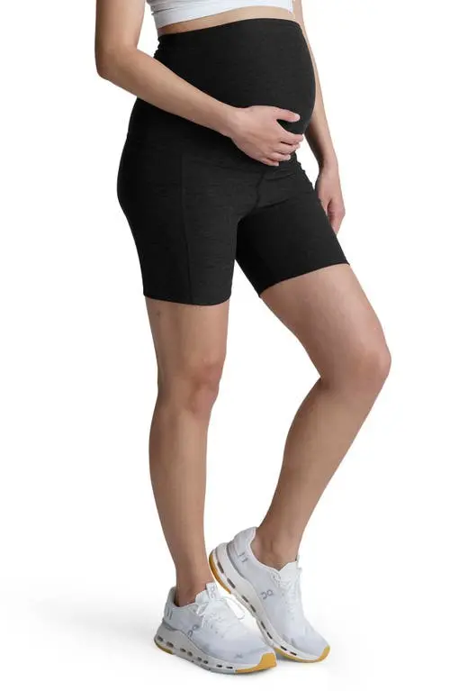 Beyond Yoga Maternity Pocket Bike Shorts