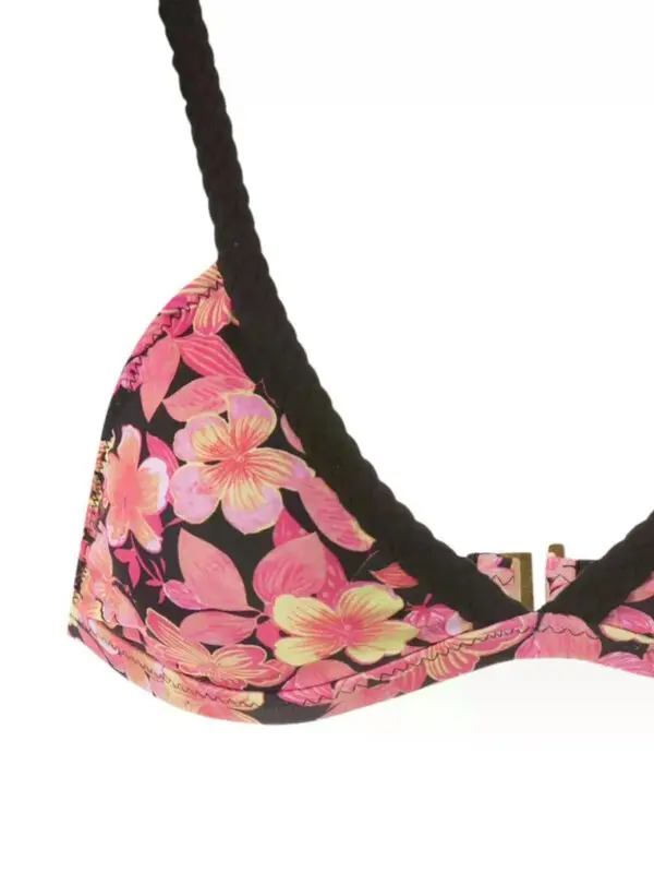 AMIR SLAMA Floral-print Bikini