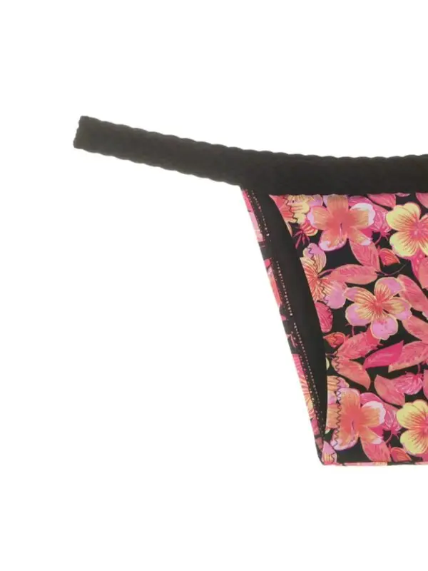 AMIR SLAMA Floral-print Bikini
