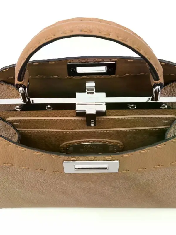 Fendi Small Peekaboo Iseeu Tote Bag - Brown