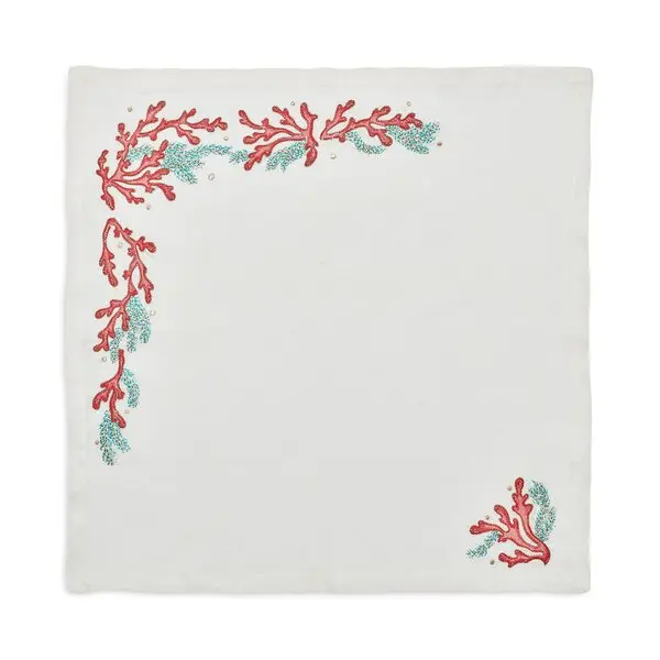 KIM SEYBERT Coral Spray Napkin