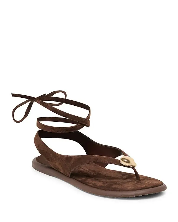 Dolce Vita Judy Sandals - Dark Brown Suede
