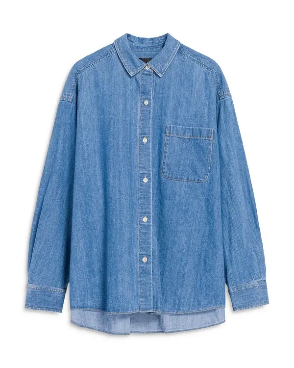 Jenni Kayne Parker Oversized Shirt - Denim