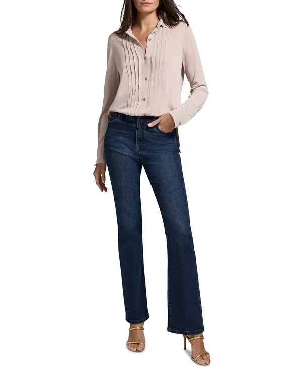 NIC+ZOE Pleated Cardigan Shirt