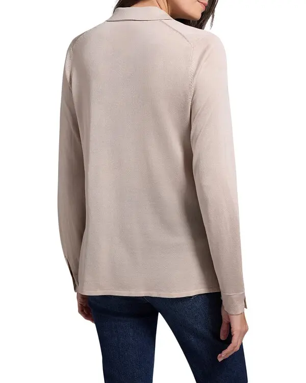 NIC+ZOE Pleated Cardigan Shirt