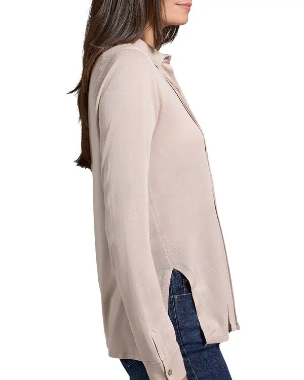 NIC+ZOE Pleated Cardigan Shirt