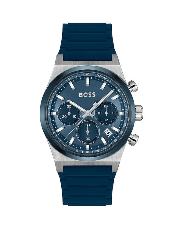 Hugo Boss Candor Chronograph 41mm - Blue/blue
