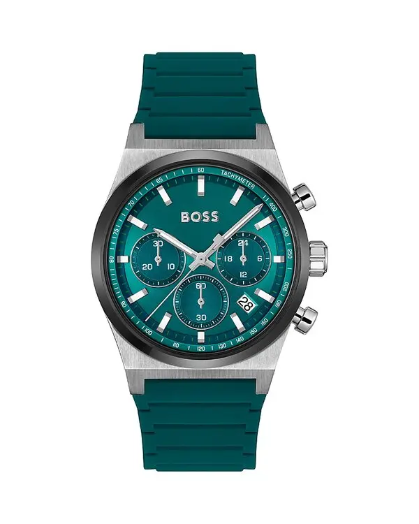 Hugo Boss Candor Chronograph 41mm - Green/green