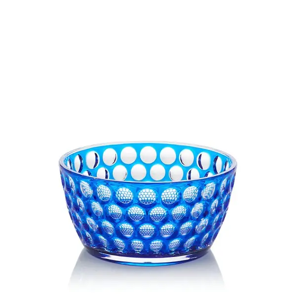 MARIO LUCA GIUSTI Acrylic Lente Snack And Cereal Bowl - Blue