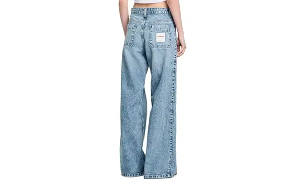 Sandro Faded Straight Jeans