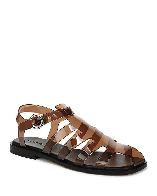 Vince Melina Jelly Sandals - Bright Sap Brown