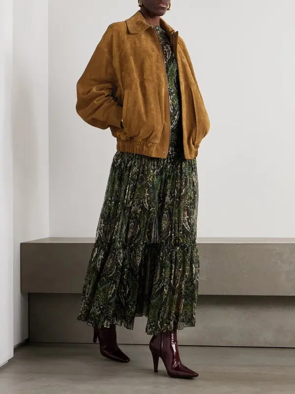 Saint Laurent Suede Jacket