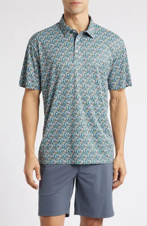 SWANNIES Ridge Floral Golf Polo