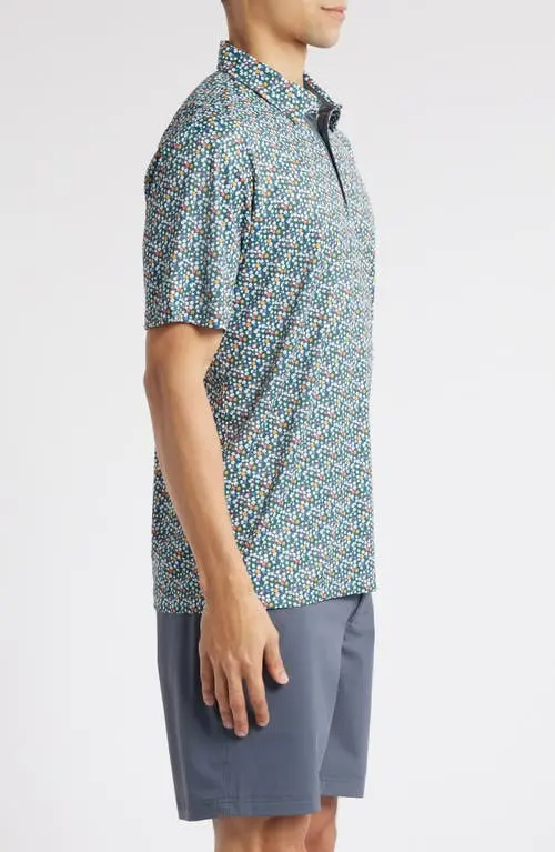 SWANNIES Ridge Floral Golf Polo