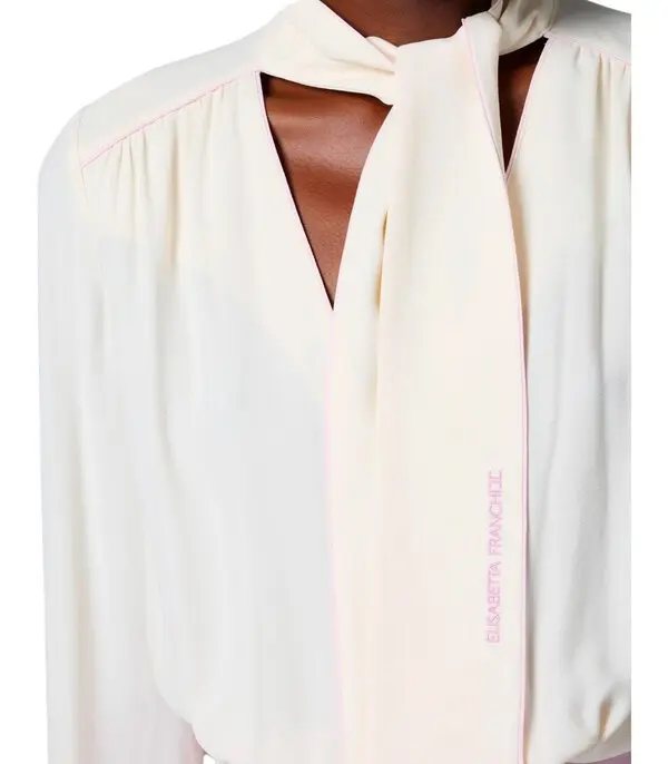 Elisabetta Franchi Georgette Jumpsuit - Pink