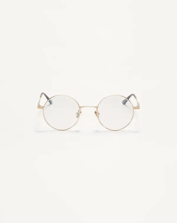 Valentino Garavani Round Frame Sunglasses - Gold