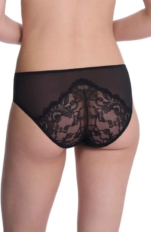Natori Peony Lace & Mesh Hipster Panties