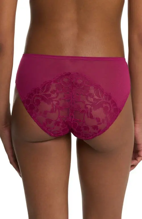 Natori Peony Lace & Mesh Hipster Panties