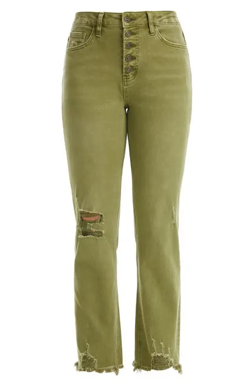BAYEAS High-rise Straight Leg Jeans