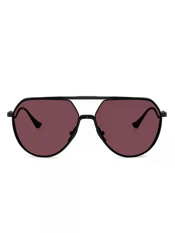FERRARI Pilot-frame Sunglasses - Black