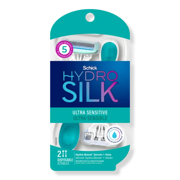 SCHICK Hydro Silk Ultra Sensitive 5-blade Disposable Razor