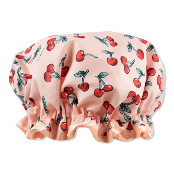 THE VINTAGE COSMETIC COMPANY Cherry Printed Shower Cap - One-color