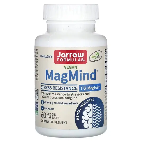 JARROW FORMULAS Magmind Stress Resistance 60 Capsules - One-color