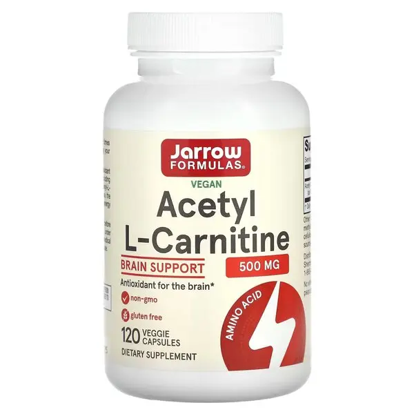 JARROW FORMULAS Acetyl L-carnitine 500mg - One-color