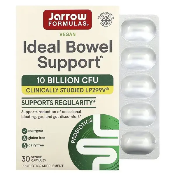 JARROW FORMULAS Ideal Bowel Support 30 Capsules - One-color