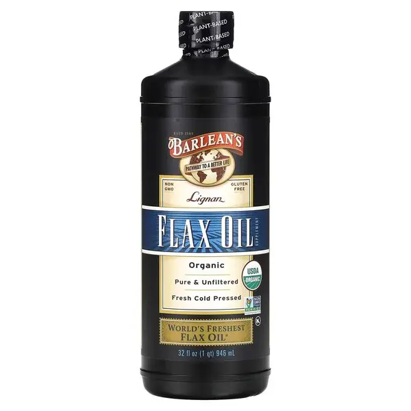 BARLEANS ORGANIC OILS Lignan Flax Oil - One-color