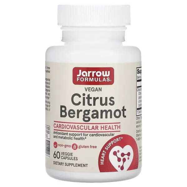 JARROW FORMULAS Citrus Bergamot 500mg 60 Capsules - One-color
