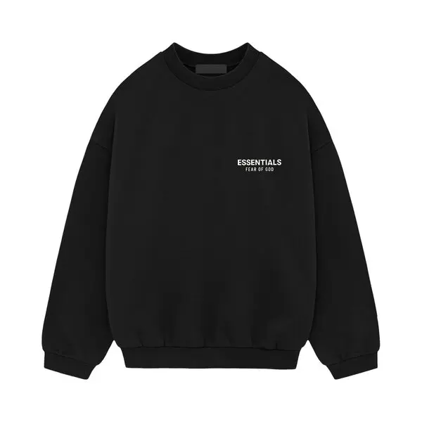 Fear Of God Fleece Crewneck Ii - Black