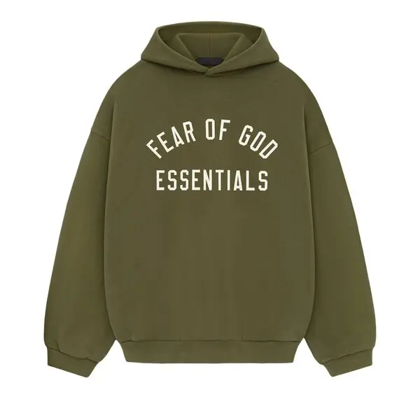 Fear Of God Fleece Hoodie - Green