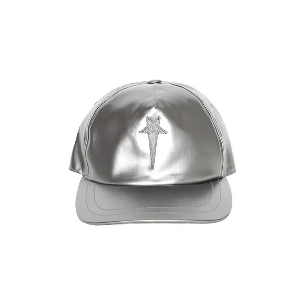 Rick Owens Baseball Cap - Silver