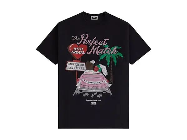 Kith Treats Perfect Match Vintage Tee Shirt - Black